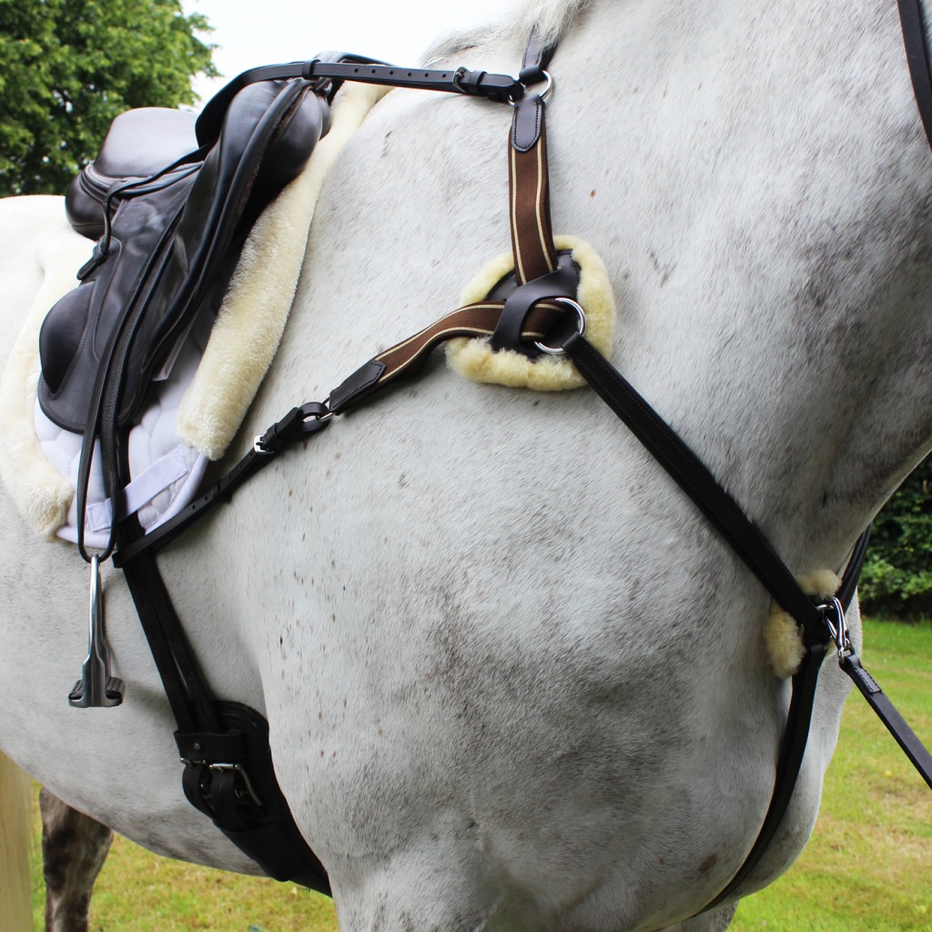 Leather 5-Point Breastplate - End of Line